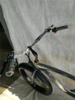 China 26*4.0 inch Fat Tire Electric Beach Cruiser Bicycle Powered by 17 Ah Lithium Battery for sale