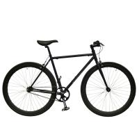 China Quando Hub Black Color Customize 700x28C Steel Frame Vintage Fixie Fixed Gear Bicycle for sale