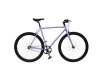 China Quando Hub Black Color Customize 700x28C Steel Frame Vintage Fixie Fixed Gear Bicycle for sale