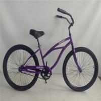 China 2024 OEM single speed popular adult womens bicycles beach cruiser bike 26 inch durable for sale