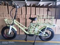 China Long Distance Delivery Electric Cargo Bike with Dual Lithium Batteries and Disc Brake for sale