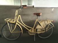 China 28inch Old Man City Bike Classic Dutch Bike with Lugged Steel Frame and Double V Brake for sale
