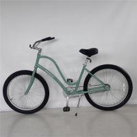 China 26 Inch Step Through Beach Cruiser Bicycle with Aluminum Alloy Frame and Single Gear for sale