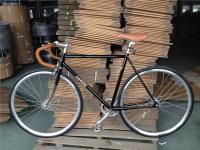 China Vintage Fixed Gear Bike Bicycle for Adult Road Racing 2023 Wellgo Pedal Lasco Crank Set for sale