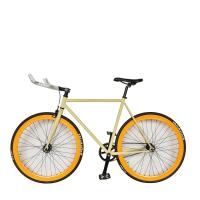 China 700C Hi-Ten Steel Frame Double Wall 43MM Aluminum RIM Single Speed Track Fixed Gear Bike for sale