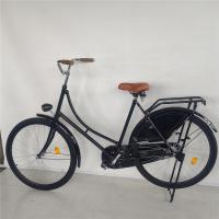 China Single Speed 28 Inch Vintage Classic Black Lady Oma Holland City Cruiser Dutch Bike Bicycle for Women for sale