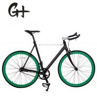 China USA CE Track Fixie Bicycle 700C Aluminum Frame OEM Single Speed with Aluminum Alloy Stem for sale