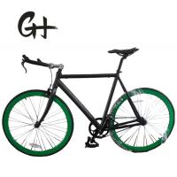 China USA CE Track Fixie Bicycle 700C Aluminum Frame OEM Single Speed with Aluminum Alloy Stem for sale