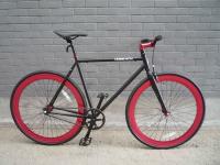 China 700c Fixed Gear Bicycle with Hard Frame Non-rear Damper Type and Aluminum Rim Material for sale