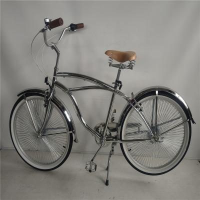 China 26 inch Aluminum Frame Mens Adult Beach Cruiser Bike with 7 Speed Shimano Derailleur for sale