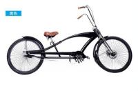 China 26'' Long Frame Chopper Beach Cruiser Bike with Alloy Pedal and Steel Fork for sale