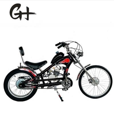 China 80cc Two Stroke Gas Kit Motorcycle Chopper Bicycle Max. Speed 40km/h for Adult Riders for sale