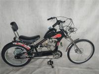 China 80cc Two Stroke Gas Kit Motorcycle Chopper Bicycle Max. Speed 40km/h for Adult Riders for sale