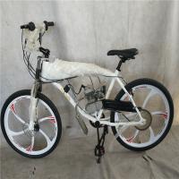 China 26 Inch Gas Powered Motorized Bike Frame with Gas Tank and 80CC Engine Kit for sale