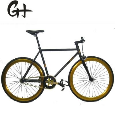 China Fork Material Steel 700C Hi-Ten Frame OEM CE Single Speed Flip-Flop Hub Fixed Gear Bike for sale