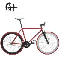 China Fork Material Steel 700C Hi-Ten Frame OEM CE Single Speed Flip-Flop Hub Fixed Gear Bike for sale
