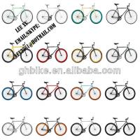 China Fork Material Steel 700C Hi-Ten Frame OEM CE Single Speed Flip-Flop Hub Fixed Gear Bike for sale