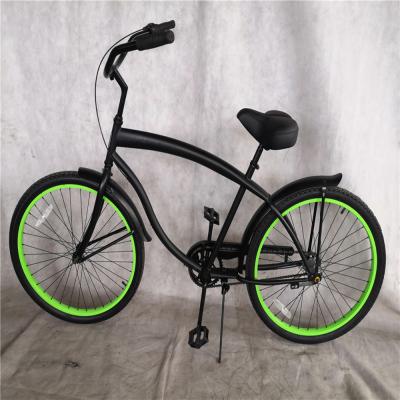 China 26 inch Alloy Rim 3 Speed Beach Cruiser Bicycle for Hot Adult Stretch Chopper Bike for sale