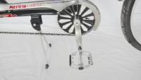 China Chopper Bike Black Low Rider Fashion Bike with F Disc Brake R V-Brake Technology for sale