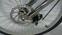 China Chopper Bike Black Low Rider Fashion Bike with F Disc Brake R V-Brake Technology for sale