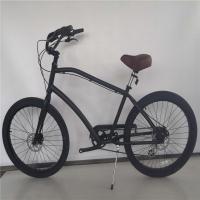 China Aluminum Alloy rim material 26 inch beach cruiser bike for adult men in popular USA market for sale