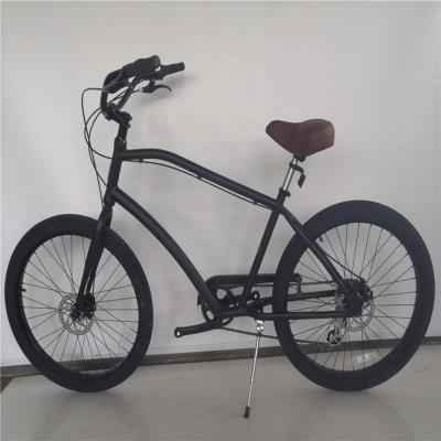 China Aluminum Alloy rim material 26 inch beach cruiser bike for adult men in popular USA market for sale