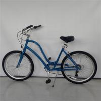 China Electra Adult Step Through Aluminum Frame 7 Speed Hybrid 26 Inch Beach Cruiser Bike for sale