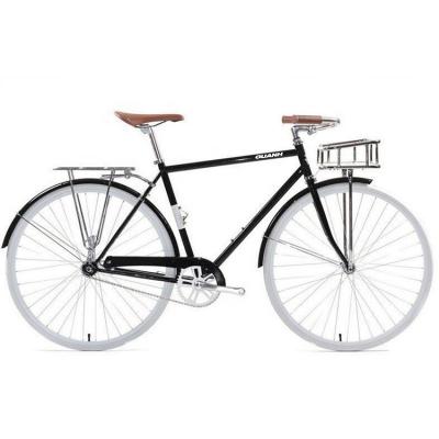 China Caliper Brake 700C OEM Color Logo CE Front Rack Classical Sturmey Archer Inner 3S Vintage Men City Bike for sale
