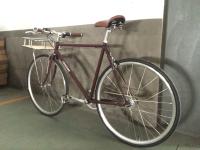 China Caliper Brake 700C OEM Color Logo CE Front Rack Classical Sturmey Archer Inner 3S Vintage Men City Bike for sale