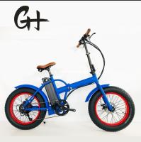 China Folding 20 inch electric bike with 48V 500W 750W 1000W motors and step-through design for sale