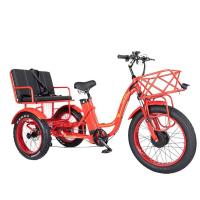 China 45KM/H Top Speed Electric Seat Tricycle with 750W Front Bafang Motor and 21AH Battery for sale