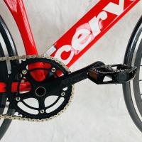 China 12KG 700C Single Speed Track Aluminum Frame Fixed Gear Bike with Carbon Fiber Fork for sale