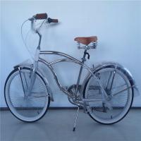 China 160kg Load Capacity Shimano Grip 26 Lowrider Complete Chrome Bike for Your for sale