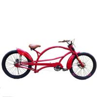 China 2.2m Long Frame Beach Cruiser Chopper Bicycle with 24