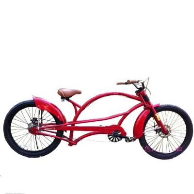 China 2.2m Long Frame Beach Cruiser Chopper Bicycle with 24