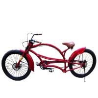 China 2.2m Long Frame Beach Cruiser Chopper Bicycle with 24
