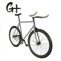 China 700C Double Wall 45MM Aluminum Rim Thickslick WTB Smooth Tire Bearing BB Set OEM Single Speed Fixie Gear Bicycle for sale