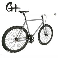 China 700C Double Wall 45MM Aluminum Rim Thickslick WTB Smooth Tire Bearing BB Set OEM Single Speed Fixie Gear Bicycle for sale