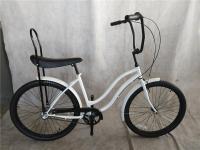 China 26 Inch 3 Speed Aluminum Rim Beach Cruiser Bicycle for Adult Men Gross Weight 19kg for sale