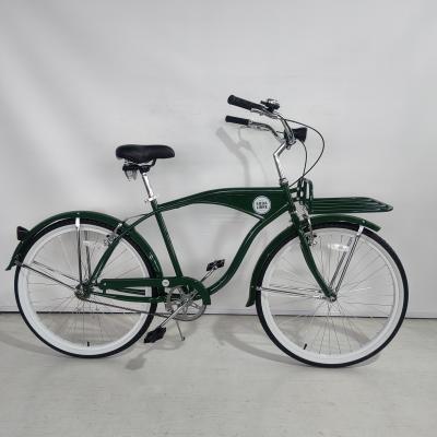 China Steel Fork Material Adult Single Speed Men Beach Cruiser Bike 26 Inch for Promotion for sale