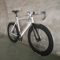 China 700C CE Light Weight Aluminum 7075 Frame Carbon Fiber Fork Single Speed Fixed Gear Bike for sale