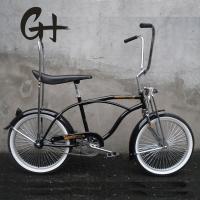 China Steel Frame 20 inch Beach Cruiser CE Single Speed Coaster Brake Lowrider Bicycle 15KG for sale