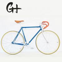 China CR-MO STEEL 4130 Lugged Frame Fork for Vintage Inner SRAM 2S Track Fixie Gear Bicycle for sale