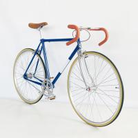 China CR-MO STEEL 4130 Lugged Frame Fork for Vintage Inner SRAM 2S Track Fixie Gear Bicycle for sale