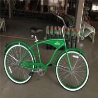 China 26 Inch Single Speed Adult Beach Cruiser Bike with Metal Tray Convenient Front Tray for sale