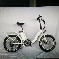 China High Speed 48V 1000W Fat Tire 4.0 Snow Tire Electric Folding Bike with Shimano 7 Speeds for sale