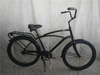 China 26 Inch Custom Stretch Single Speed Foot Brake Beach Cruiser Bike with Ordinary Pedal for sale