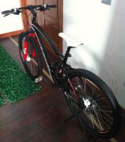 China 7005 Aluminum Frame 24S Shimano Altus 3x8 Speeds Full Suspension Mountain Bike 17KG for sale