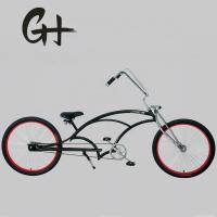China 26inch Chopper Style Beach Cruiser Bicycle with Steel Fork and 150KG Load Capacity for sale