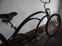 China 26inch Chopper Style Beach Cruiser Bicycle with Steel Fork and 150KG Load Capacity for sale